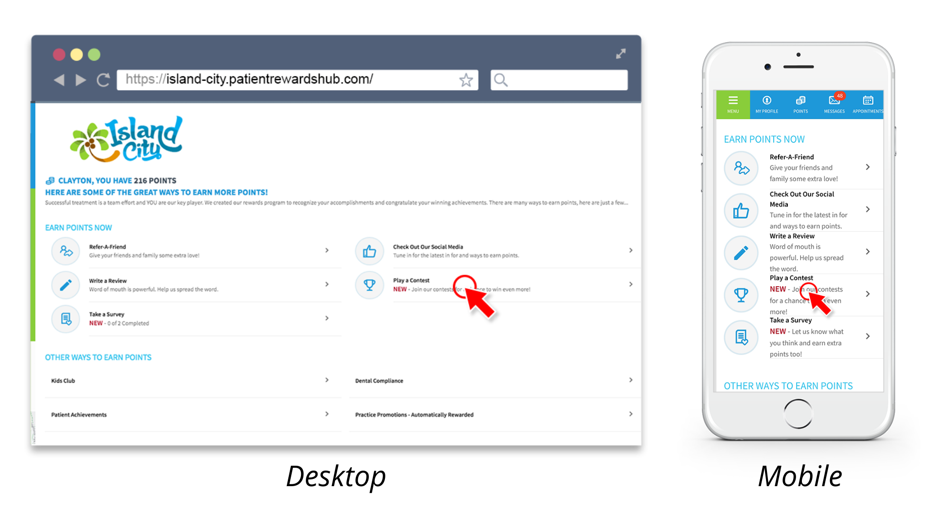 Contests 🏆 – Patient Rewards Hub Help
